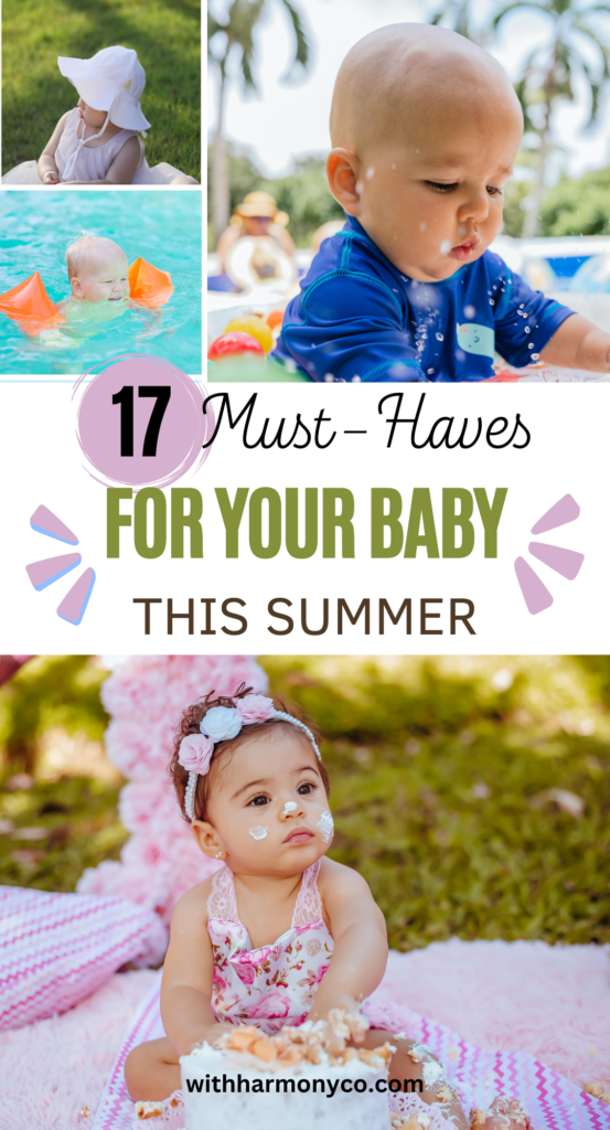 17 Summer Must-Haves for your Baby + checklist